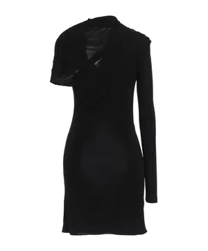 Saint Laurent Jersey Flared Dress