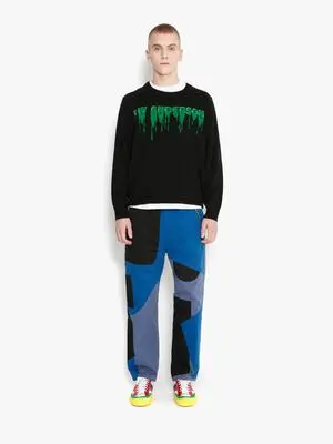 J.W.ANDERSON Intarsia-knit Logo Jumper