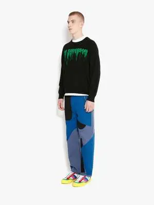 J.W.ANDERSON Intarsia-knit Logo Jumper