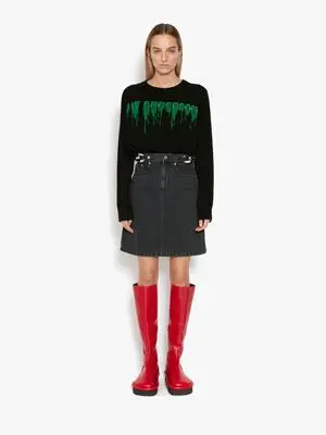 J.W.ANDERSON Intarsia-knit Logo Jumper