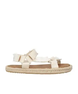MAISON MARGIELA Canvas One-strap Sandals - Nude