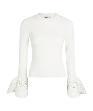 SIMKHAI Stretch-knit Top