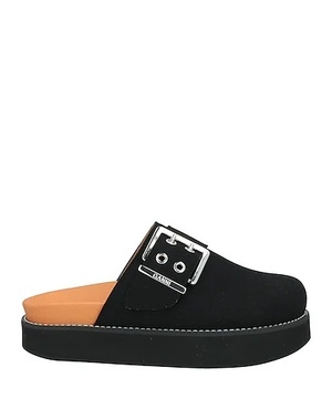 GANNI Solid Color Mules With Buckles