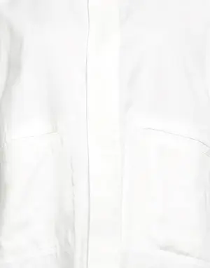 MAISON MARGIELA Long Sleeve Hooded Blouse