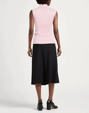 Sportmax Lightweight Sleeveless Turtleneck Top