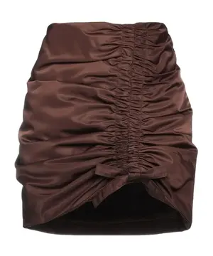 GANNI Gathered Detail Zip Up Skirt