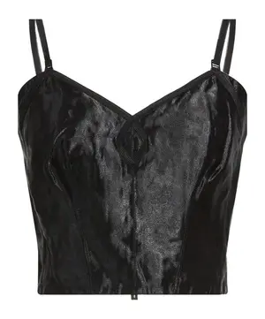 MAISON MARGIELA Deep Neckline Cropped Top