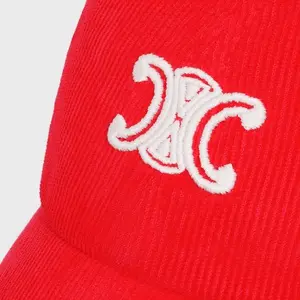 Celine Vivienne Cap In Corduroy