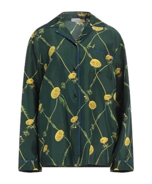 Burberry Floral Print Silk Shirt