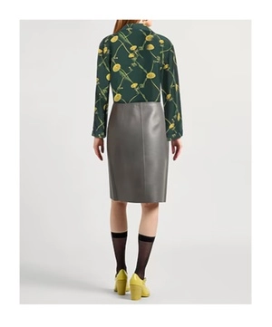 Burberry Floral Print Silk Shirt