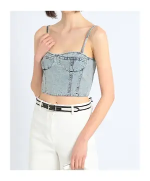 MAXCO. Tight Denim Bra