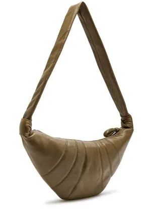 LEMAIRE Medium Croissant Leather Shoulder Bag