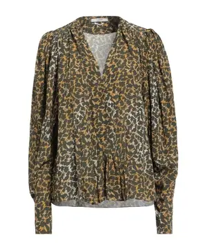 Isabel Marant Étoile Printed V-neck Long Sleeve Cover-up - Multicolor