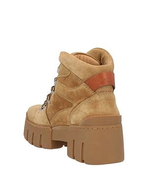 Isabel Marant Étoile Suede And Leather Platform Ankle Boots
