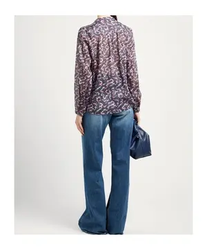 Isabel Marant Étoile Printed Long-sleeved Cover-up