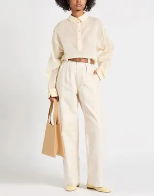 MAISON MARGIELA Wide-leg Gabardine Trousers