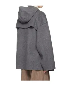 J.W.ANDERSON Double-breasted Hooded Jacket