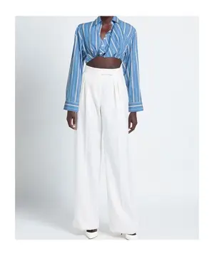 Jacquemus Striped Shirt With Classic Collar And Long Sleeves