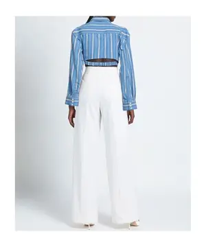Jacquemus Striped Shirt With Classic Collar And Long Sleeves