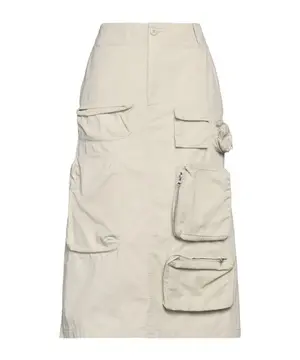 MAISON MARGIELA Minimalist Solid Color Umbrella Skirt - Nude