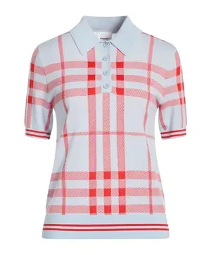 Burberry Signature Check Knit Polo Shirt