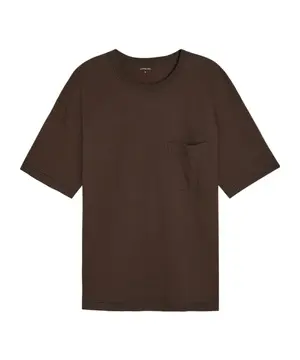 LEMAIRE Boxy Cotton And Linen-blend T-shirt Green