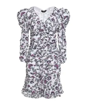 Isabel Marant Étoile Floral-print Crepe Dress - Gray