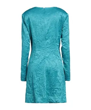 GANNI Deep V Neckline Dress