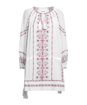 Isabel Marant Étoile Embroidered Kaftan Dress - White