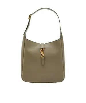 Saint Laurent Le 5 À 7 Small Leather Hobo Bag - Brown