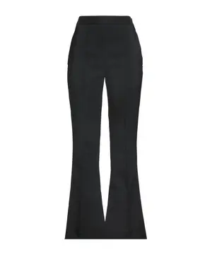 Marni Solid Color Flared Pants - Black