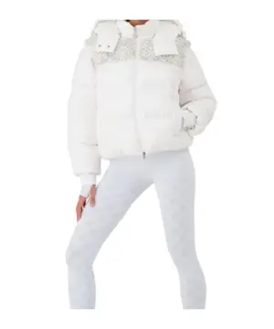 Casablanca Ski Ripstop Down Puffer Jacket With Hood