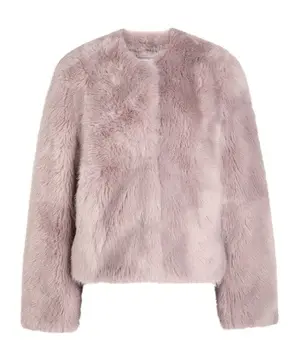STAND STUDIO Halle Faux Fur Jacket