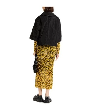 GANNI Cropped Jacket With Pockets