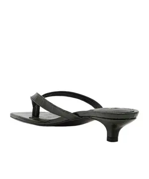 TOTEME Embossed Leather Sandals