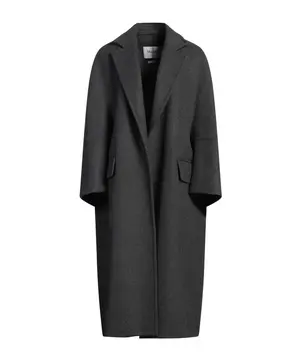 Max Mara Single-breasted Coat - Black
