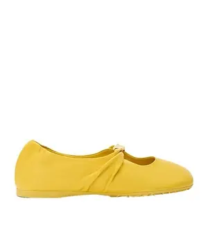 Loewe Pebble Soft Ballerina In Nappa Lambskin - Dandelion