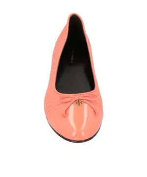 Tory Burch Minimalist Round-toe Leather Shoes