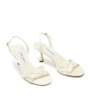 JIMMY CHOO Elsy 70 Satin Sandals