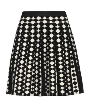 Tory Burch Pleated Knit Mini Skirt