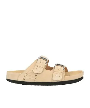 Isabel Marant Étoile Round Toe Technical Sandals - Nude
