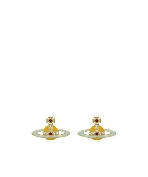 VIVIENNE WESTWOOD Relief Orb Stud Earrings