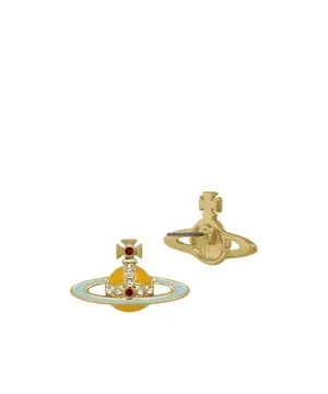 VIVIENNE WESTWOOD Relief Orb Stud Earrings
