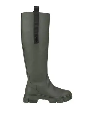 GANNI Solid Color Rain Boots