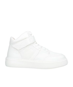 GANNI High-top Trainers With Velcro Fastening - White