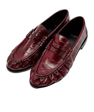 Saint Laurent Round-toe Loafers