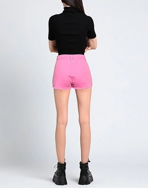 MAISON MARGIELA High Rise Denim Hot Pants
