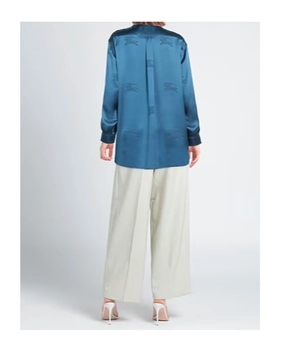 Burberry Solid Colour Shirts Blouses