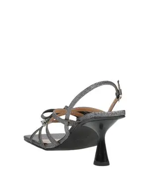 GANNI Embellished Slingback High Heel Sandals