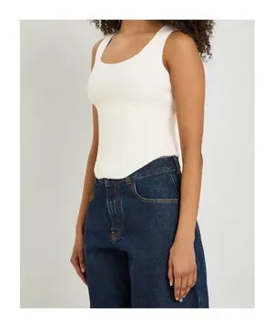 Alaïa Corset-style Fine-knit Vest